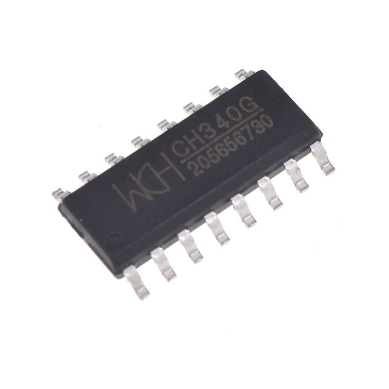 Integrated CH340G, IC, Driver