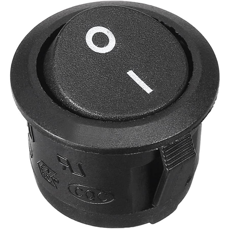 KCD-1 switch, SPST, On/Off, 23mm