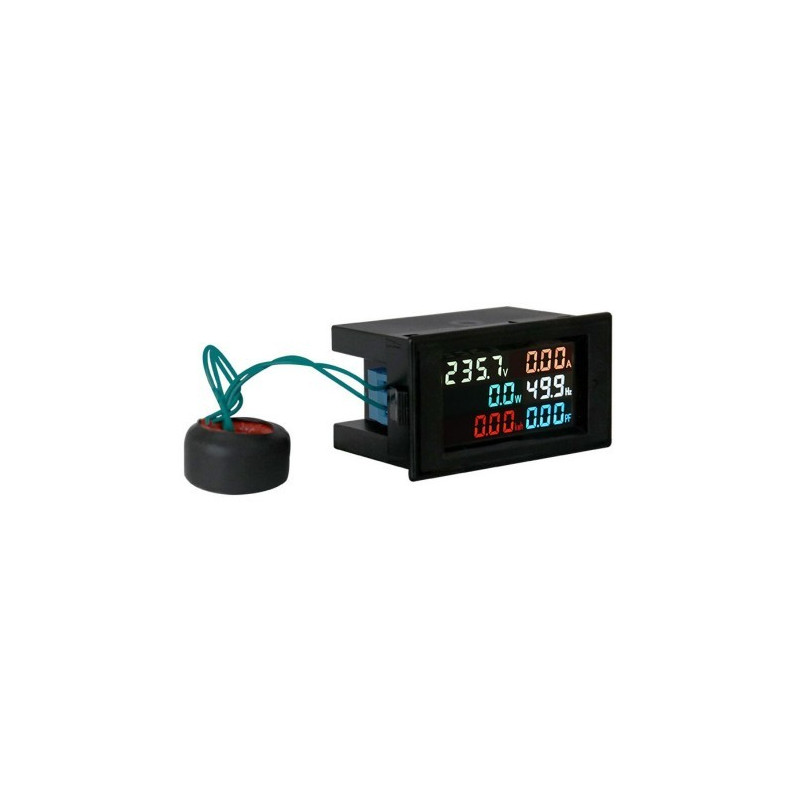 Monitor AC panou 6in1 color D69-2058 40-300VAC 100A