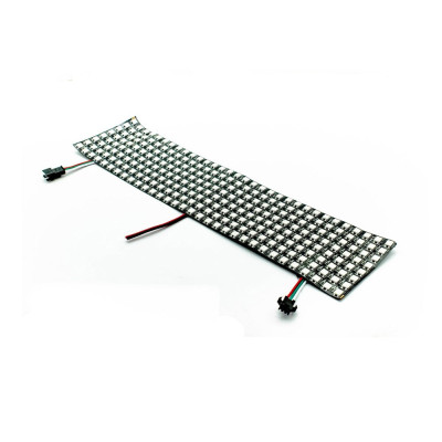 Matrice LED adresabile 8x32, RGB, flexibila