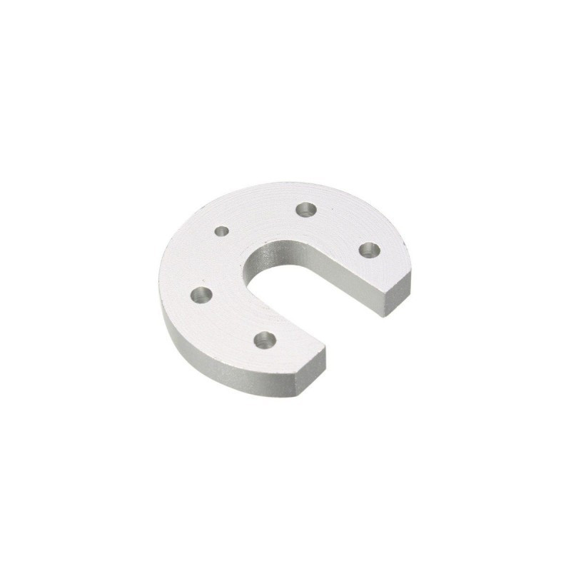 E3D V6 aluminum support, U shape