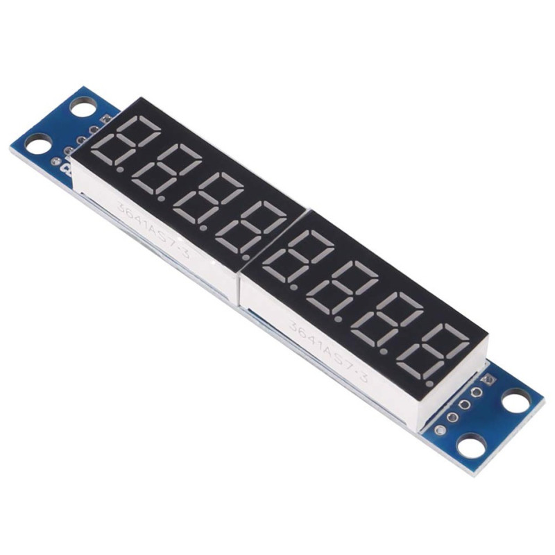 Modul display 8 digiti, 7 segmente, MAX7219