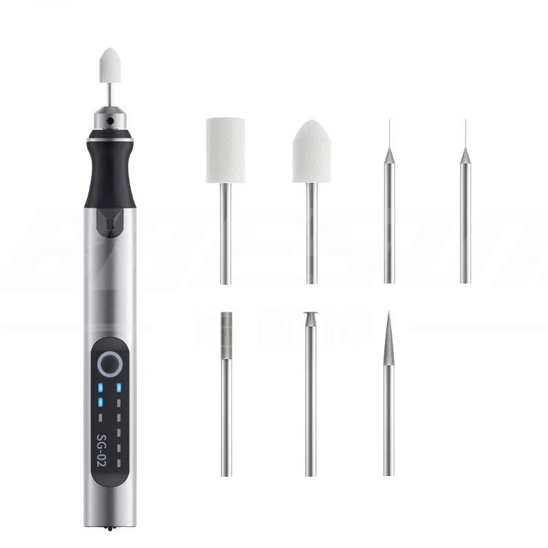 Electric engraving device, with battery, with 2mm