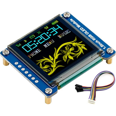 OLED display module, RGB, 1.5 inch, 65K colors