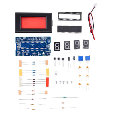 DIY Kit Digital Panel Ammeter ICL7107 0-2A 5V LED