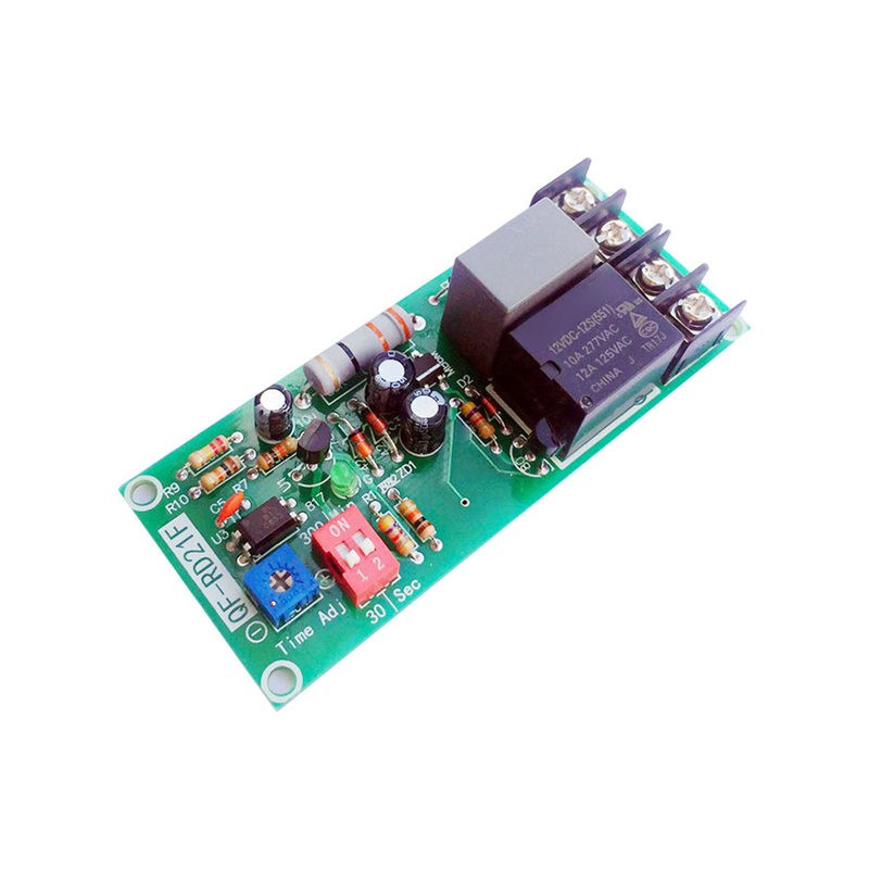Modul releu intarziere oprire, QF-RD21F, setabil