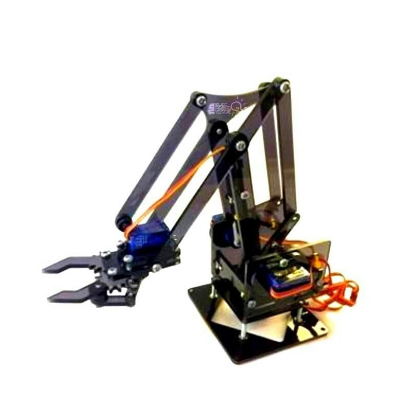 Acrylic robotic arm kit 4 axes