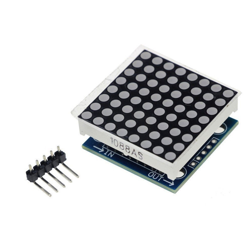 Matrice LED 8x8, MAX7219, Rosu, SMD