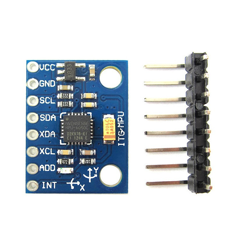 GY-521 3-axis gyroscope and accelerometer module