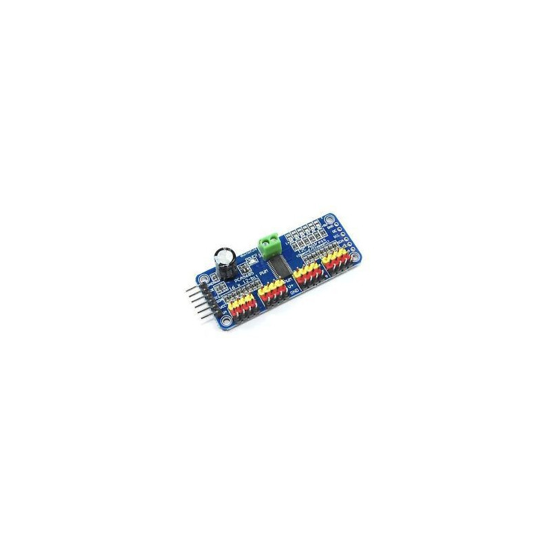 Modul PCA9685, interfata I2C, 16 CH, servo motor