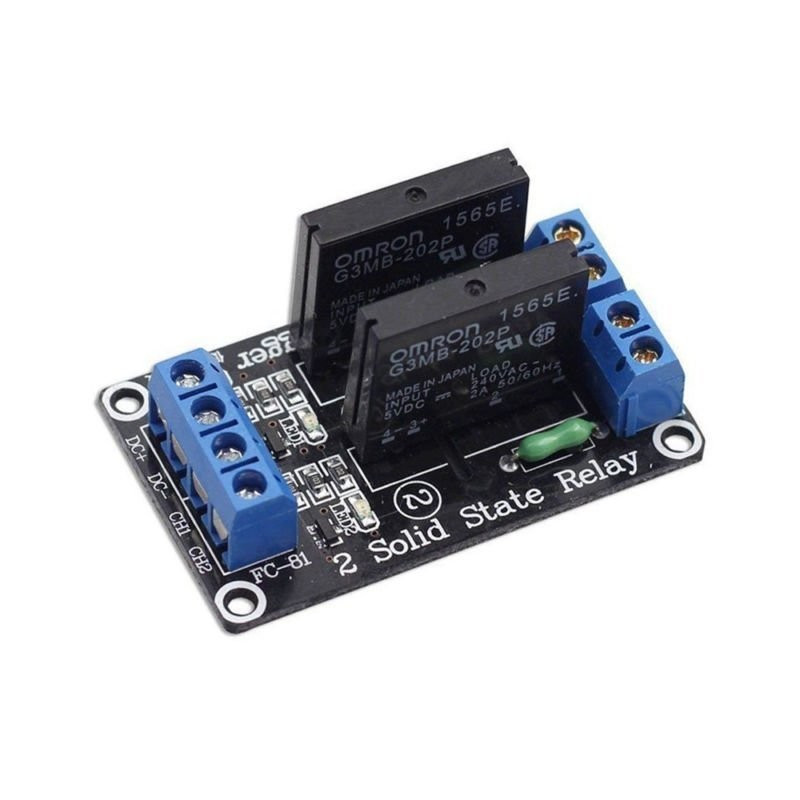 Solid State Relay 5V 2CH Low Level, SSR