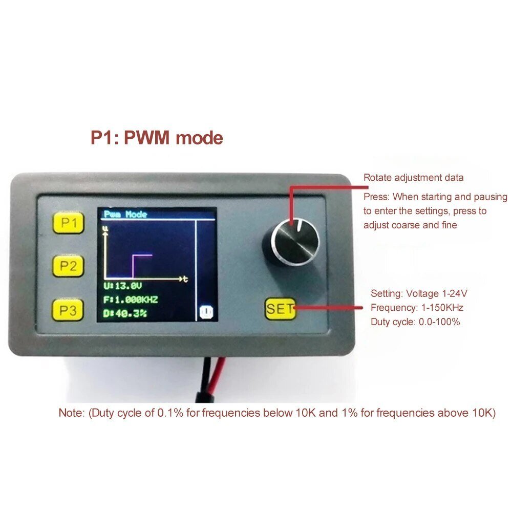 Modul generator de semnal PWM, de panou, 1-24V